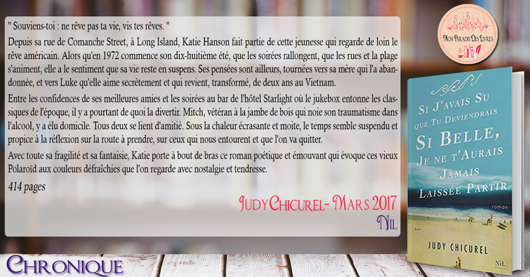 Si j’avais su que tu deviendrais si belle, je ne t’aurais jamais ...