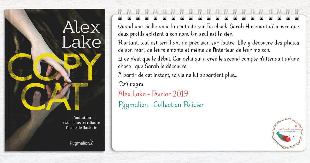 Copy cat – ALex Lake | Mon Paradis des Livres
