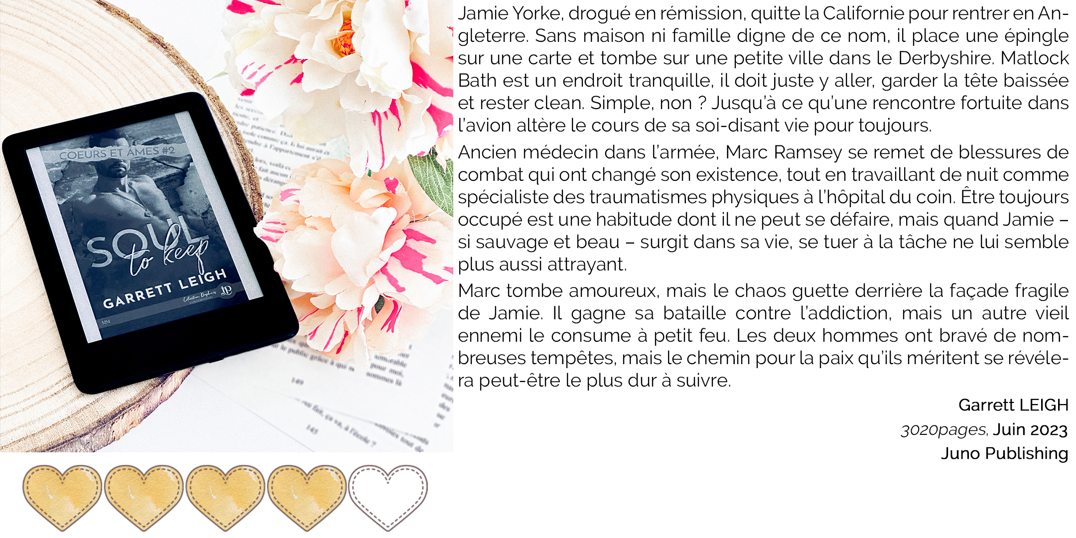 Soul to Keep (Cœurs et âmes #2) de Garrett Leigh | Mon Paradis des Livres